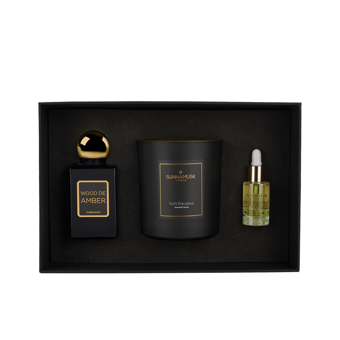 Wood De Amber Gift Set | Sunnamusk UK
